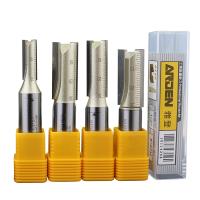 China ARDEN Flush Trim Bit Wood Turning Carbide Woodworking Cutting Tools Double-Edged Metric Straight Knife Milling Cutter for sale