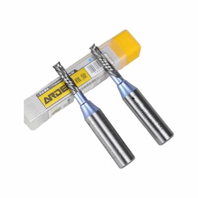 China Arden Plank Carbide Double Veneer Spiral Blade Slicing Cutter TCT Sizing Milling Cutter Suitable for Wood for sale