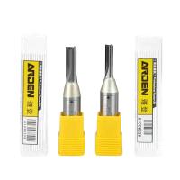 China Arden 1/2 Shank 3 Flutes Straight Router Bits Carbide Milling Cutter for Wood Cutting CNC Bit for sale