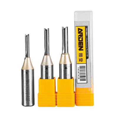 China Arden 12.7mm TCT 2 Flutes Trimming Straight Milling Cutter  for MDF Plywood Chipboard Ying Wood Cutting Engraving Router Bit for sale