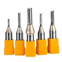 China Arden 12.7mm TCT 2 Flutes Trimming Straight Milling Cutter  for MDF Plywood Chipboard Ying Wood Cutting Engraving Router Bit for sale