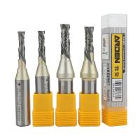 China 1/4 12.7mm TCT 2 Flutes Straight Bits Wood Milling Cutter  for MDF Plywood Chipboard Ying Wood Cutting Arden Cnc Router Bit for sale