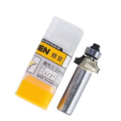 China 1/2in 1/4in ARDEN Router Bit  Round Over Router Bit With Bearing for sale
