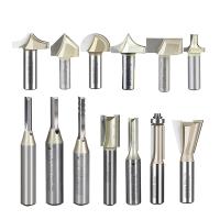 China TiAIN 60HRC ARDEN Router Bit  Plunge Router Bit Tipped Plunge Cutting Straight Router Bits for sale