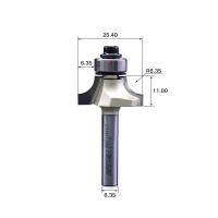 China 1/2in 1/4in ARDEN Router Bit  Round Over Router Bit With Bearing for sale