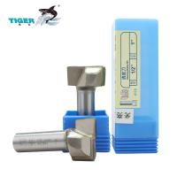 China Tiger  Coated Woodworking Smooth Diameter Metric Cleaning Bottom Router Bits for Bottom Cleaning 0110 for sale