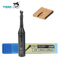 China Wood MDF Tiger Router Bit  12.7mm Twin Flutes Carving Bits For Router for sale