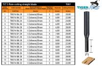 China 3Flute MDF Wood  Tiger Bit Carbide Corner Rounding End Mill 70 Degree for sale