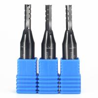 China Tct 6mm Tiger Bit  Straight Flat Tungsten Carbide End Mill 3 Flute for sale