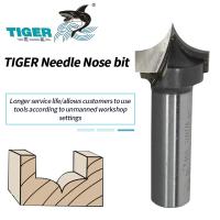 China 6mm Woodworking  Tiger Router Bits 1 Flute Tungsten Carbide Mill for sale