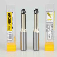 China Arden Customizable Double-Edge Woodworking Milling Cutter Lengthened Straight Groove Trimming with Bearing OEM Support for sale