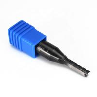 China Three Blade 55HRC Tiger Bit Cnc Router Bit Straight Blade Woodworking Milling Cutter for sale