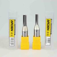 China Arden engraving trimming ripping TCT solid full carbide three edge CNC milling cutter  Three Edge straight milling cutter for sale