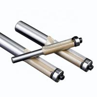 China Straight Knife Router Table Edge Trimming Double Edge Trim Router Bit 3 Flutes for sale