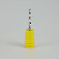 China 5A Single Edge Milling Cutter Acrylic PVC Material Cutting and Milling Cutter Carbide Spiral End Milling Cutter for sale