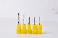 China Customized CNC Engraving Drill Milling Cutter for Acrylic PVC Advertisement Carving Wolfram Steel Spiral Milling Cutter for sale
