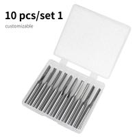 China Carbide Straight Slot 3.175mm Double Edge Straight Groove Fresas Para Madera Cnc Two Straight End Mill Router Straight Bit for sale