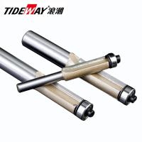 China 1/2 1/4 Shank Tideway  Router Double Flutes Straight Cut Router Bit for sale
