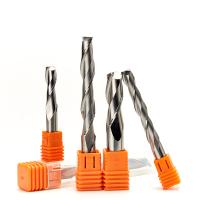 China YINGBA CNC Router Bit Two Flute Spiral Bits Carbide End Mill for Acrylic PVCYingwood CNC Tool Engraving Bit Upcut Milling Cutter for sale
