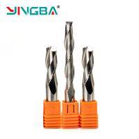 China YINGBA CNC Router Bit Two Flute Spiral Bits Carbide End Mill for Acrylic PVCYingwood CNC Tool Engraving Bit Upcut Milling Cutter for sale