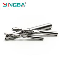China YingBa Customized CNC Router Bit 6mm Two Flute Spiral Solid Carbide End Mill Wood Milling Cutters for MDF Wood Working Tool for sale