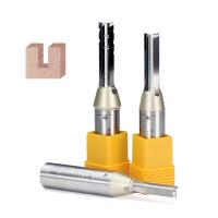China YingBa Custom Coated 2-Flute Straight Wood Bit Carbide End Milling Cutter for Wood Carving OEM Supported for sale