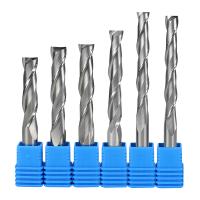 China YINGBA 2 Flute Milling Cutter  Cnc MachinesTool CNC Router Bit  Cutting Acrylic PVC Material Wood Engraving Bit for sale
