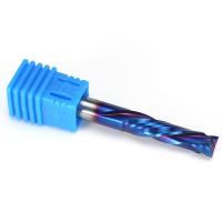 China CNC Router Bit Carbide End Mill for Cutting Chipboard Two Flutes up and Down Compression Router Bits for sale