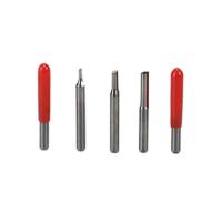 China Two-color Plate ABS Organic Sheet Acrylic Cutting Milling Cutter Single Edge Column Milling Cutter for sale