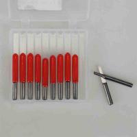 China Two-color Plate ABS Organic Sheet Acrylic Cutting Milling Cutter Single Edge Column Milling Cutter for sale