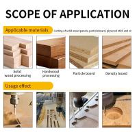 China Manufacturer Hot Sales Cabide End Mill 2Flute Spiral up and Down Cut CNC Bit Composition Router Bits for Wood Woodworking for sale