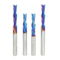 China Factory Solid Carbide Milling Cutter CNC Tools up Down Cut Endmill 2 4 Flute One Flute Ballnose Spiral Router Bit for Acrylic for sale