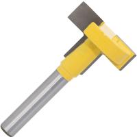 China 1/2'' and 1/4'' T-Slot Milling Cutters 6mm 8mm Shank T-Track Router Bit Straight Edge for Wood Cutter Woodworking Tools for sale