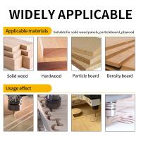 China YingBa Cnc Router Bit Cutting Tools Carbide End Mill TCT Straight Bit CNC  3 Flute Router Bits for Wood Woodworking for sale