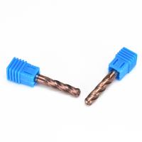 China CNC Router Bit Carbide Ball Nose Aluminum Endmill Tungsten Drill Fresa 4Flute End Mills Machine Tools Carbide Milling Cutter for sale