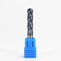 China CNC Router Bit Carbide Ball Nose Aluminum Endmill Tungsten Drill Fresa 4Flute End Mills Machine Tools Carbide Milling Cutter for sale