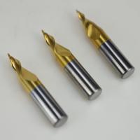 China Advertising Word Engraving Milling Cutter Carbide Mini Word Conical End Mill for sale