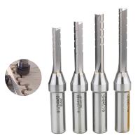 China YingBa High Quality Router Bits Solid Carbide  Three Flutes TCT Straight Bits Milling Cutter for Wood  Slotting Cutter End Mill for sale