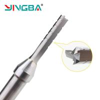 China YingBa High Quality Router Bits Solid Carbide  Three Flutes TCT Straight Bits Milling Cutter for Wood  Slotting Cutter End Mill for sale