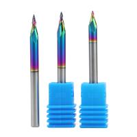 China Aluminum CNC Taper Ball Milling Cutter 2 Flutes Solid Carbide Tungsten Taper Ball Nose End Mill Customized OEM Support for sale