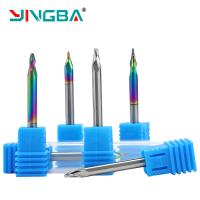 China Aluminum CNC Taper Ball Milling Cutter 2 Flutes Solid Carbide Tungsten Taper Ball Nose End Mill Customized OEM Support for sale