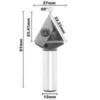 China Customizable 60 Degree Engraving Milling CNC V Type Router Bit Replaceable Carbide Inserts Wood Cutter Tools Abandoned Knives for sale