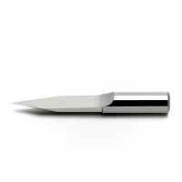 China New 2023 0.1-1.5 Single-blade Pointed Post Knife Cnc Bit 6mm for Wood Integrated Version for sale