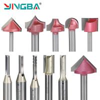 China YingBa CNC Wood Router Bits  Manufacturer Carbide End Mill Milling Cutter Fresas Para Madera Carpentry Wood Cutting Tools for sale