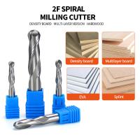China Customizable ODM CNC 2-Flute End Mill Wood Cutters 5mm Ball Nose Bit Wood Carving Milling Cutters Ball Nose Cutter Carving Bit for sale