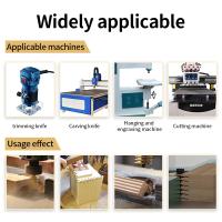 China Fresas Para Madera Finger Woodworking Tool Finger Joint Milling Cutter Box Joint Multi 3 Teeth Router Bit for sale