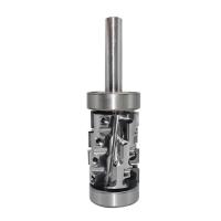 China Spindle Moulder Cutter Customization Spiral Flush Trim Router Bits Carbide Insert With Removable Carbide Inserts for sale