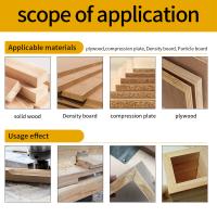 China 45 Degree Lock Miter Router Bit Woodwork  Cutter Tool  1/2 Inch Shank Milling Cutter Wood Furniture Engraving Carving Tools for sale
