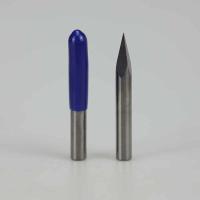China Customizable ODM/OEM CNC Pointed Flat End Mill Triangular Milling Cutter Stone and Metal for Engraving and Milling for sale