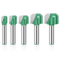 China 8-handle Double Arc Round Bottom Slotting Knife Slotting Knife Woodworking Scraping Bottom Knife Tungsten Carbide  End Mill for sale